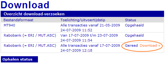Er verschijnt een dialoogvenster van Windows om het bestand te ...